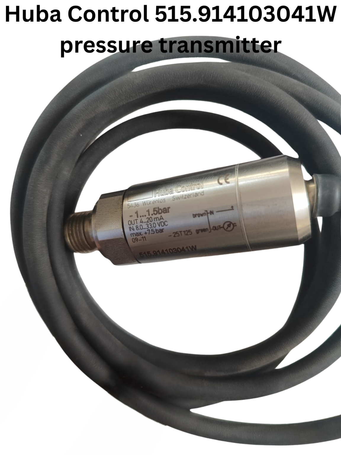Huba Control 515.914103041W pressure transmitter - Sensors Egypt