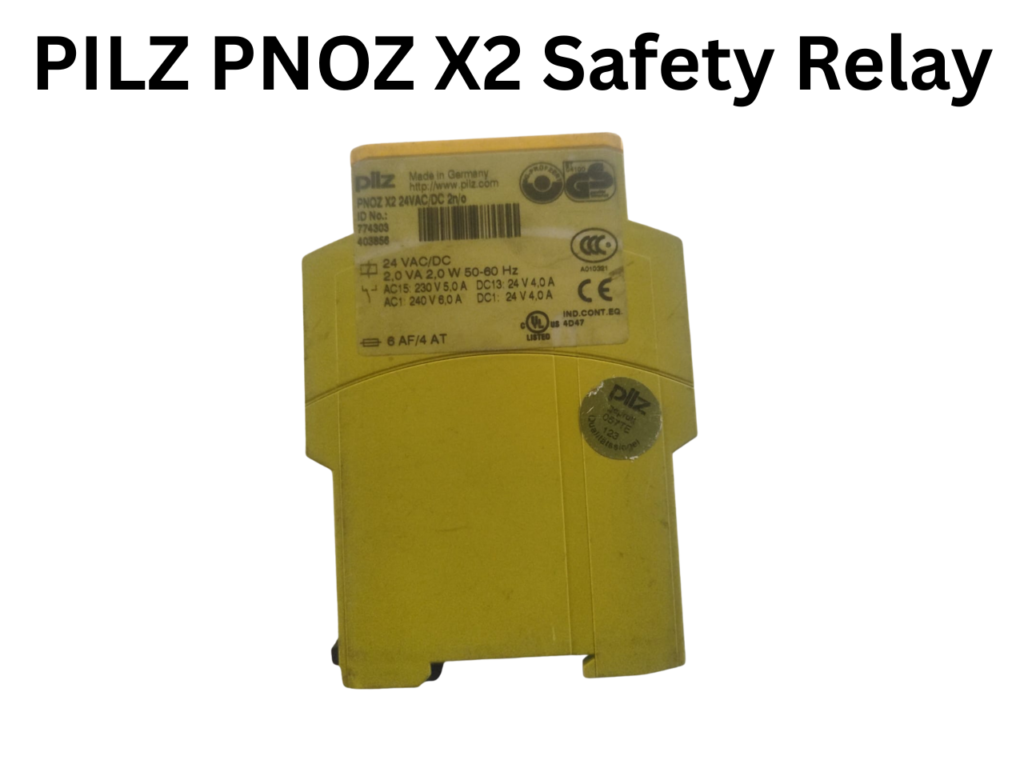 PILZ PNOZ X2 Safety Relay - Sensors Egypt