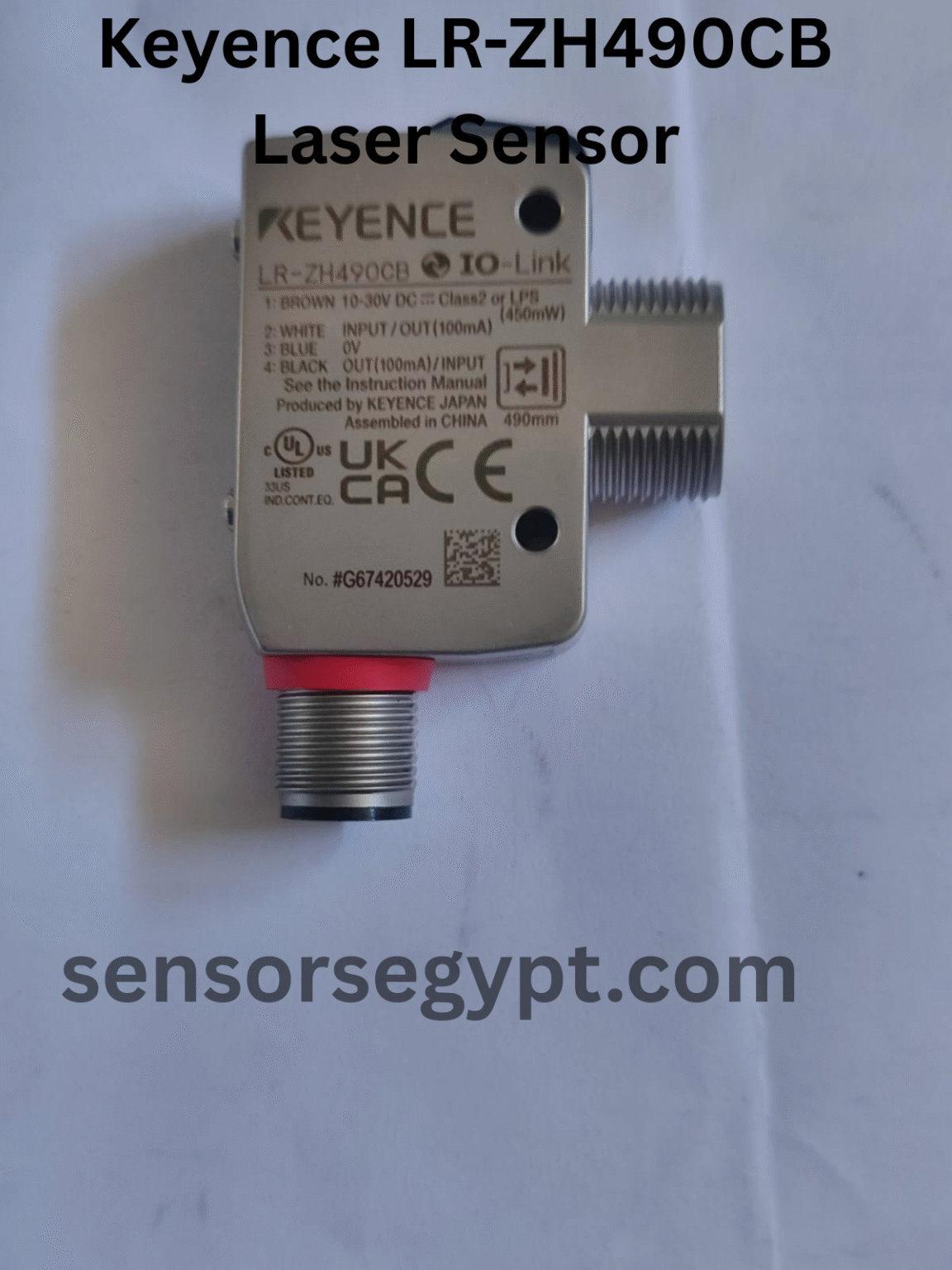 Keyence LR-ZH490CB Laser Sensor - Sensors Egypt
