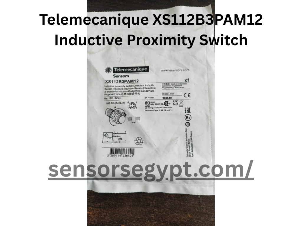 Telemecanique XS112B3PAM12 Inductive Proximity Switch - Sensors Egypt
